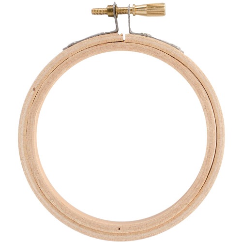 Wood Hoop 4": Stitch-It Central