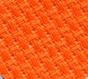 8 Count Aida - Bright Orange #10069081 (18" x 24" max width): Stitch-It ...