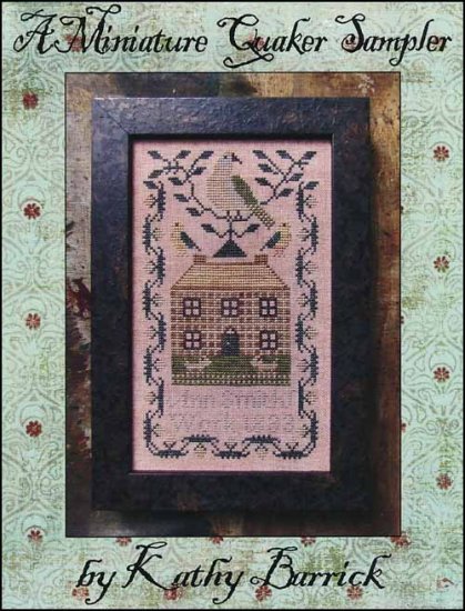 Miniature Quaker Sampler - Cross Stitch Chart: Stitch-It Central