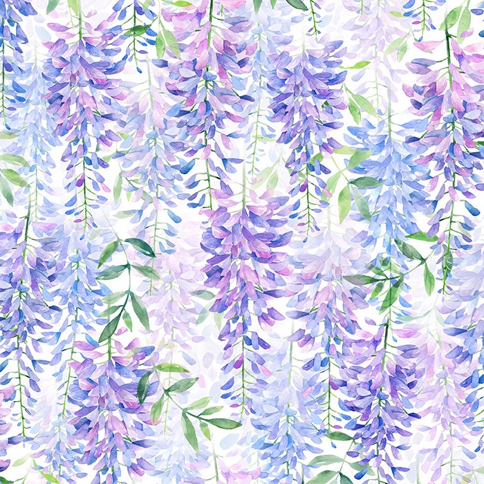 When In Wisteria - S4813H-229 - Quilting Fabric: Stitch-It Central