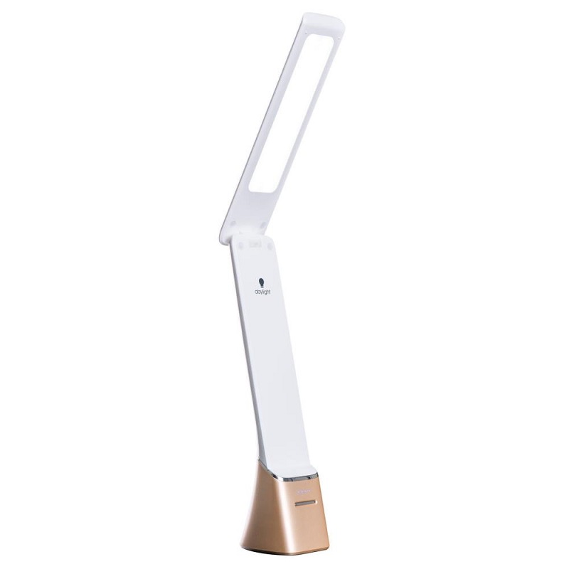 White & Rose Gold - Daylight Smart Go Travel Lamp: Stitch-It Central