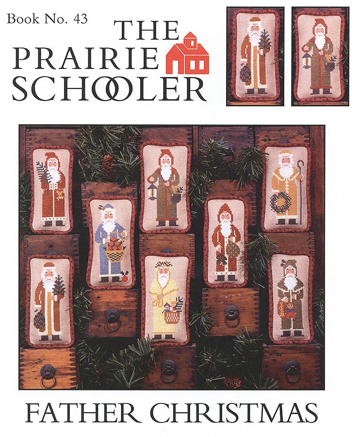 Father Christmas - Cross Stitch Chart: Stitch-It Central
