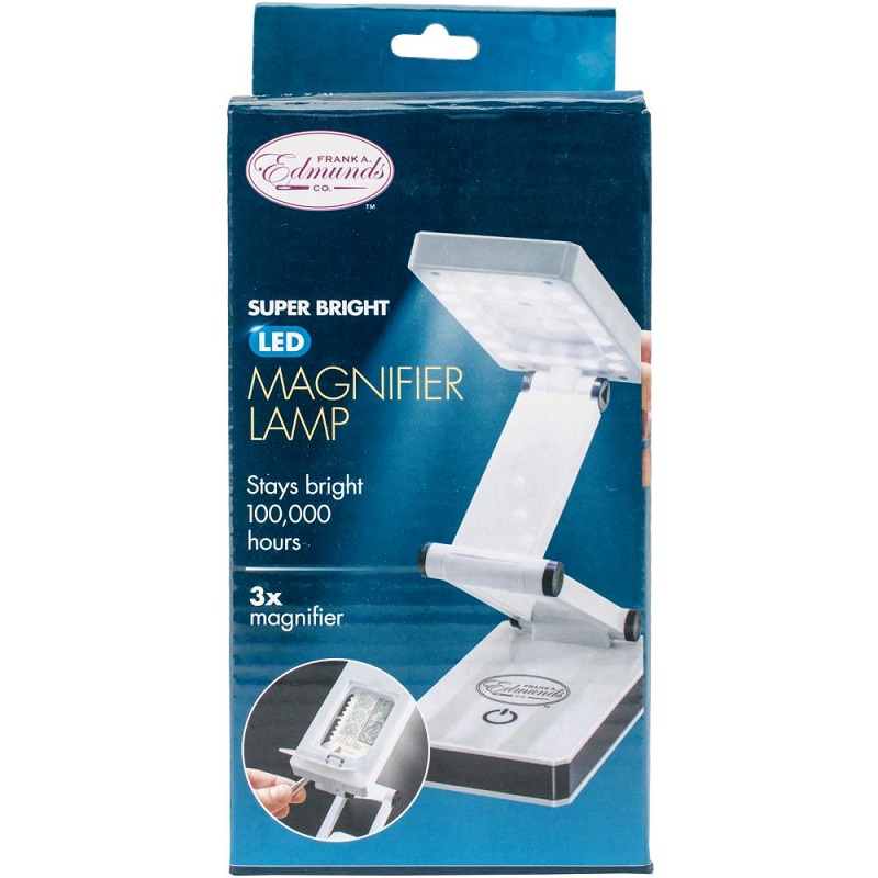 Super Bright Portable LED Lamp w/Magnifier: Stitch-It Central