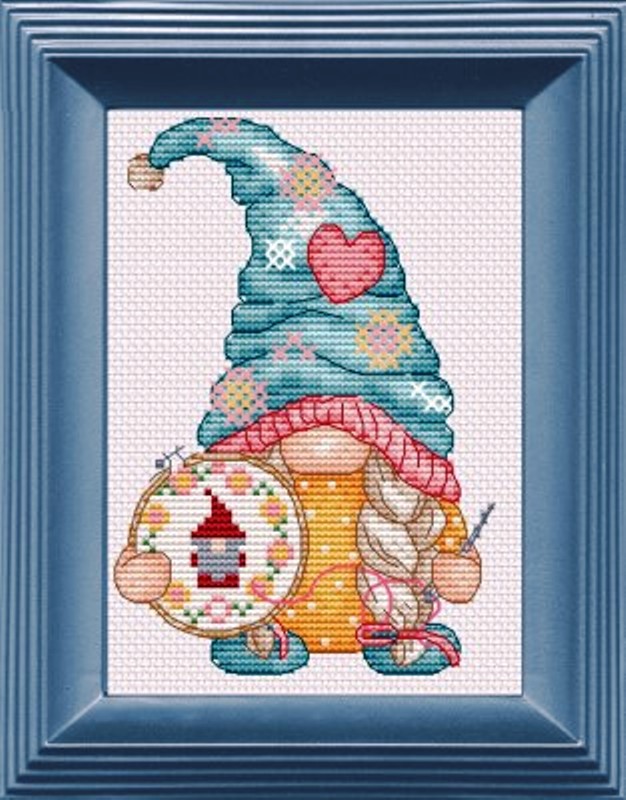 Embroidery Gnome - Cross Stitch Chart: Stitch-It Central