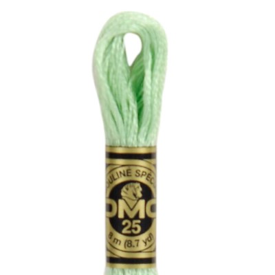 #13 Medium Light Nile Green - DMC 6-Strand Cotton Floss: Stitch-It Central