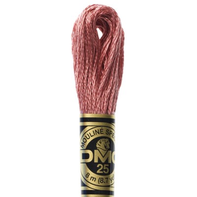 #223 Light Shell Pink - DMC 6-Strand Cotton Floss: Stitch-It Central