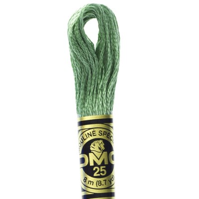 #320 M-Pistachio Green - DMC 6-Strand Cotton Floss: Stitch-It Central