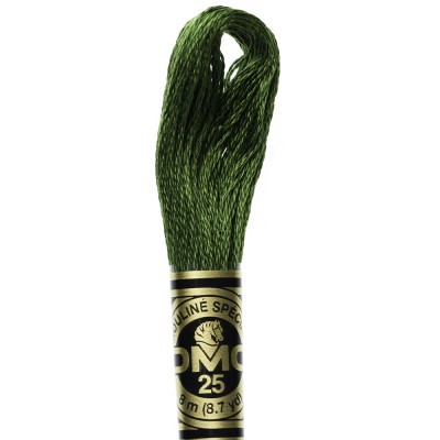 #3345 Dark Hunter Green - DMC 6-Strand Cotton Floss: Stitch-It Central