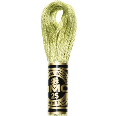 #3348 Light Yellow Green - DMC 6-Strand Cotton Floss: Stitch-It Central