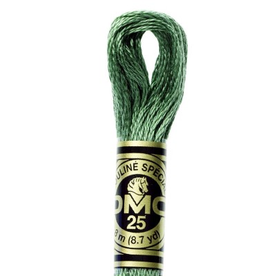 #367 Dark Pistachio Green - DMC 6-Strand Cotton Floss: Stitch-It Central