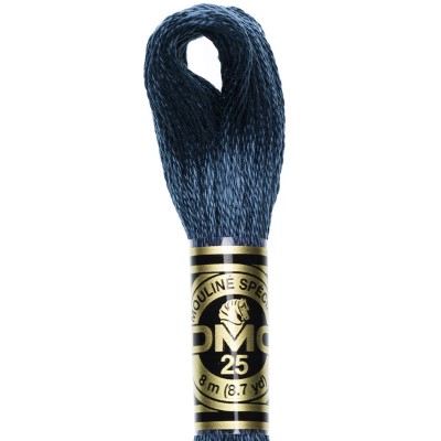 #3750 V-Dark Antique Blue - DMC 6-Strand Cotton Floss: Stitch-It Central