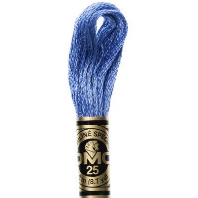 #3838 Dark Lavender Blue - DMC 6-Strand Cotton Floss: Stitch-It Central