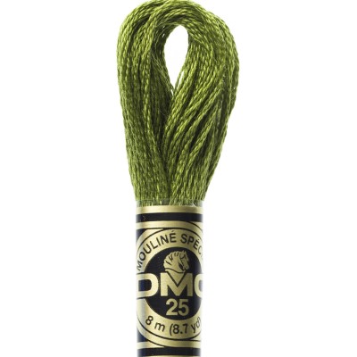 #469 Avocado Green - DMC 6-Strand Cotton Floss: Stitch-It Central