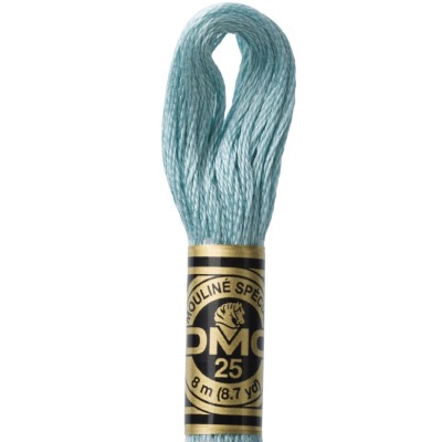 #598 Light Turquoise - DMC 6-Strand Cotton Floss: Stitch-It Central