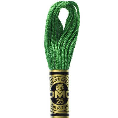 #700 Bright Green - DMC 6-Strand Cotton Floss: Stitch-It Central
