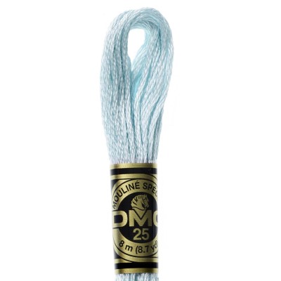 #775 V-Light Baby Blue - DMC 6-Strand Cotton Floss: Stitch-It Central