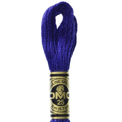 #796 Dark Royal Blue - DMC 6-Strand Cotton Floss: Stitch-It Central