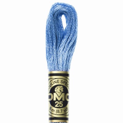 #799 Medium Delft Blue- DMC 6-Strand Cotton Floss: Stitch-It Central