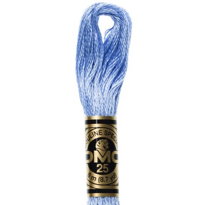 #809 Delft Blue - DMC 6-Strand Cotton Floss: Stitch-It Central