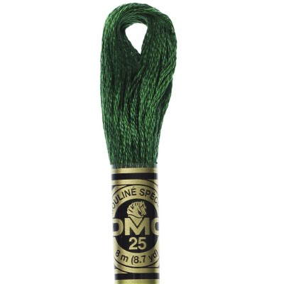 #895 V-Dark Hunter Green - DMC 6-Strand Cotton Floss: Stitch-It Central