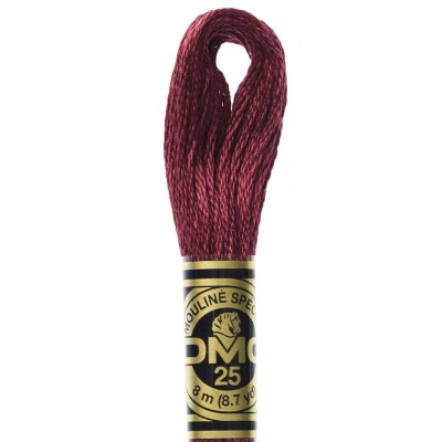 #902 V-Dark Garnet - DMC 6-Strand Cotton Floss: Stitch-It Central