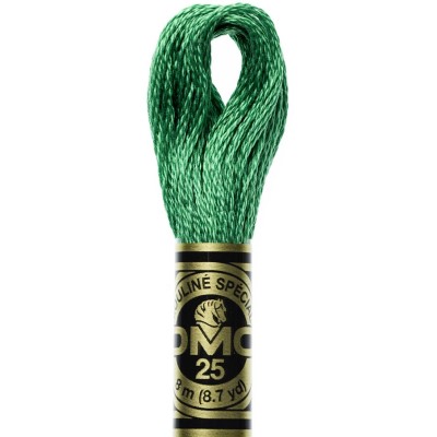 #911 Medium Emerald Green - DMC 6-Strand Cotton Floss: Stitch-It Central