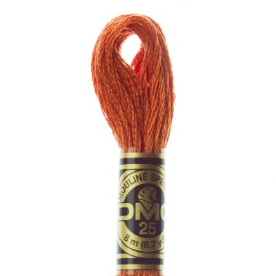 #921 Copper - DMC 6-Strand Cotton Floss: Stitch-It Central