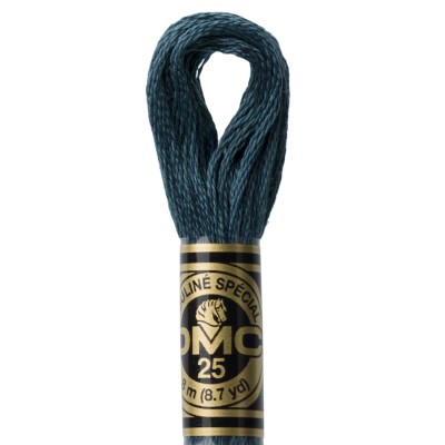 #924 V-Dark Grey Green - DMC 6-Strand Cotton Floss: Stitch-It Central