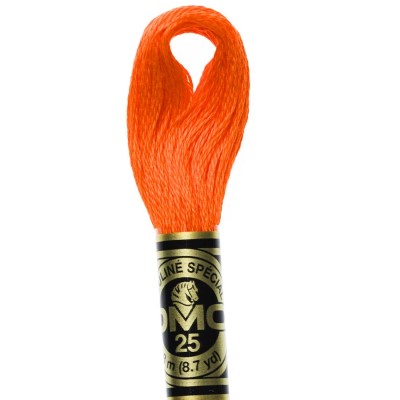 #947 Burnt Orange - DMC 6-Strand Cotton Floss: Stitch-It Central