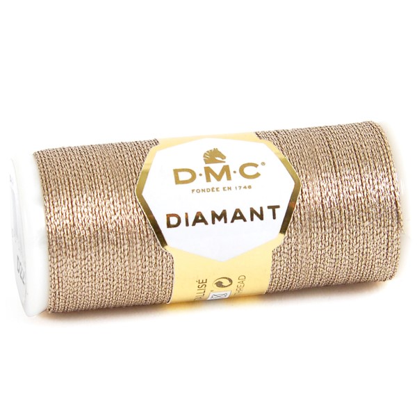 D225 Rose Gold - DMC Diamant Metallic Thread: Stitch-It Central