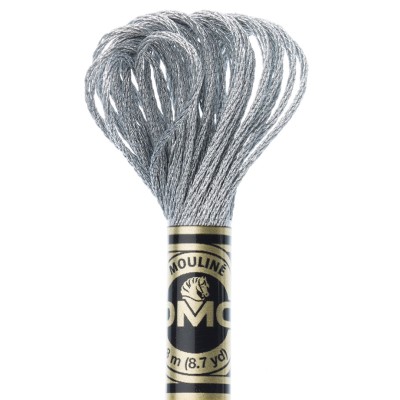 #E415 Pewter - DMC Light Effects: Stitch-It Central