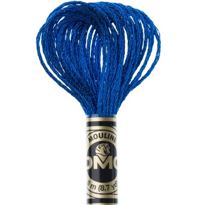 #E825 Blue Sapphire - DMC Light Effects: Stitch-It Central