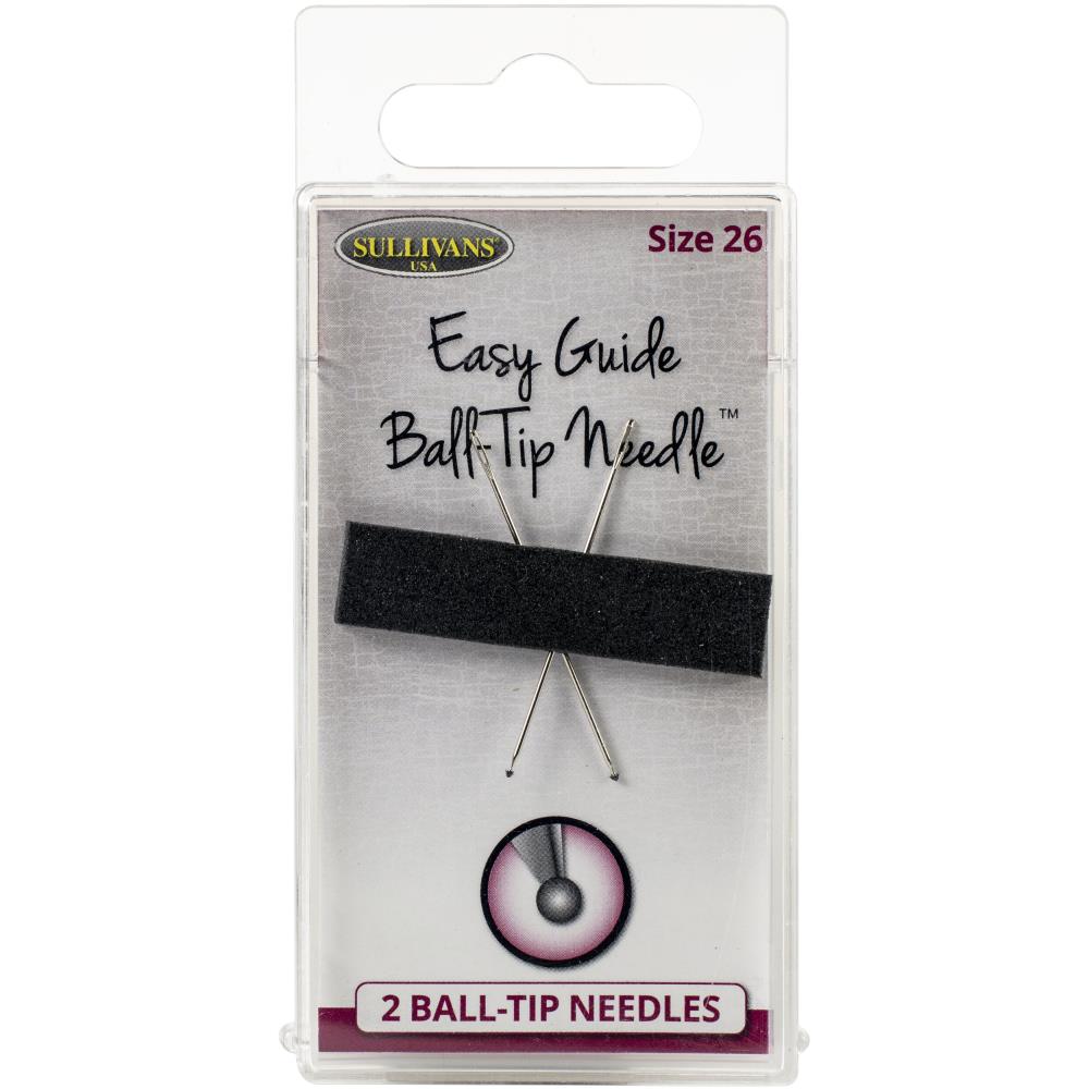 Sullivan's Easy Guide Ball-Tip Needles - Sz 26 - 2/Pkg: Stitch-It Central