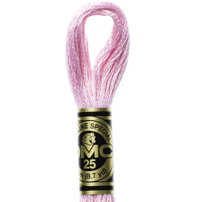 #3609 Ultra Light Plum - DMC 6-Strand Cotton Floss: Stitch-It Central