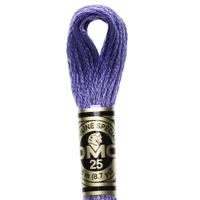 #3746 Dark Blue Violet - DMC 6-Strand Cotton Floss: Stitch-It Central