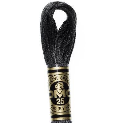 #3799 V-Dark Pewter Gray - DMC 6-Strand Cotton Floss: Stitch-It Central