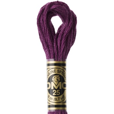 #3834 Dark Grape - DMC 6-Strand Cotton Floss: Stitch-It Central