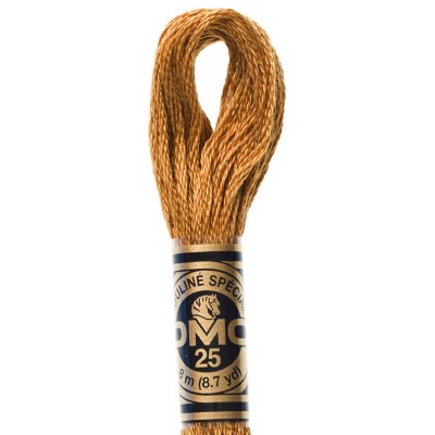 #420 Dark Hazelnut Brown - DMC 6-Strand Cotton Floss: Stitch-It Central