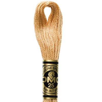 #437 Light Tan - DMC 6-Strand Cotton Floss: Stitch-It Central