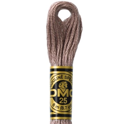 #451 Dark Shell Gray - DMC 6-Strand Cotton Floss: Stitch-It Central