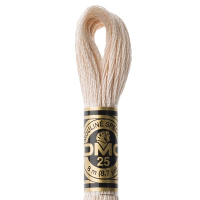 #543 V-Light Beige Brown - DMC 6-Strand Cotton Floss: Stitch-It Central