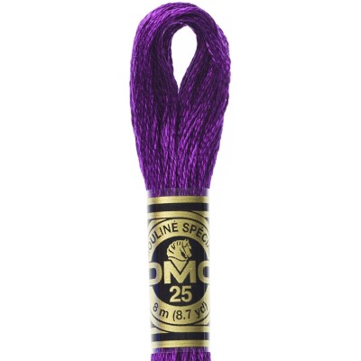 #550 V-Dark Violet - DMC 6-Strand Cotton Floss: Stitch-It Central