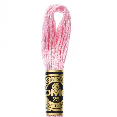 #605 V-Light Cranberry - DMC 6-Strand Cotton Floss: Stitch-It Central