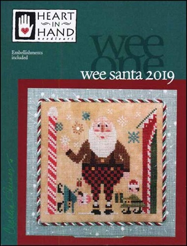 Wee One: Wee Santa 2019 - Cross Stitch Chart: Stitch-It Central