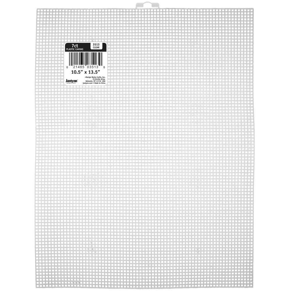 Design Works - Clear Plastic Canvas 7 Count 10.5"X13.5": Stitch-It Central