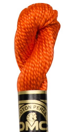 946 - Medium Burnt Orange DMC Pearl Cotton Skein Size 3: Stitch-It Central