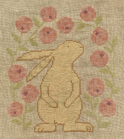 XS059 Curious Bunny - Cross Stitch Chart: Stitch-It Central