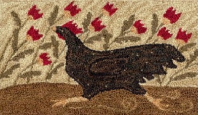 PN143 Chicken Run - Punch Needle Pattern: Stitch-It Central