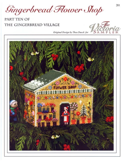 Gingerbread Flower Shop - Cross Stitch Chart: Stitch-It Central