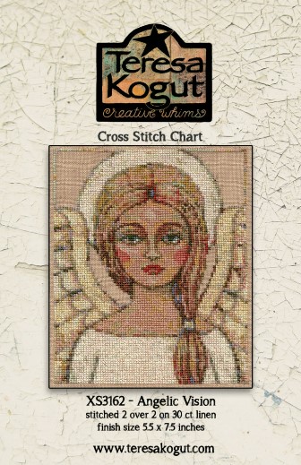 XS3162 Angelic Vision - Cross Stitch Chart: Stitch-It Central
